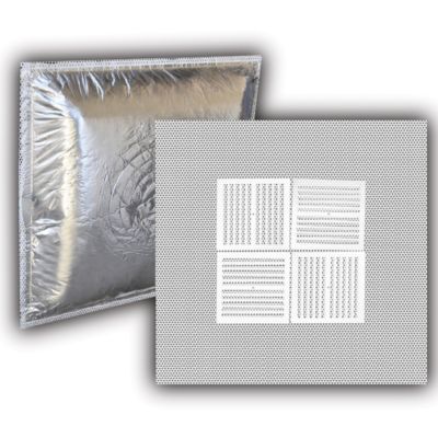 24X24 Ceiling Diffuser With Damper | Shelly Lighting